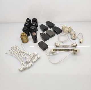 Lotto Materiale Elettrico Presa Portalampada Vimar