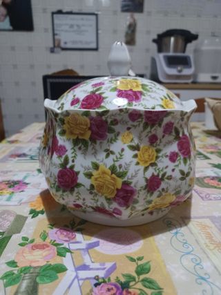 biscottiera di porcellana