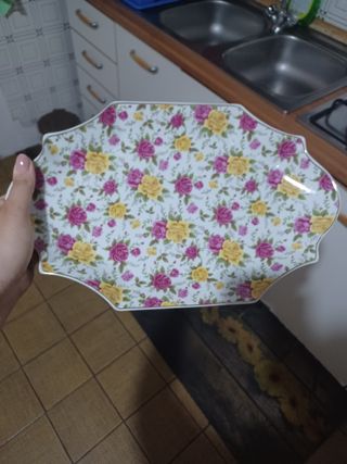 vassoio di porcellana