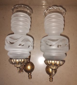 applique/ lampade da parete vintage