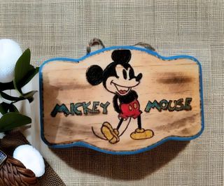 TARGHETTA MICKEY MOUSE