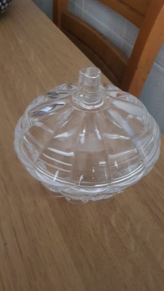 porta bonbon in cristallo