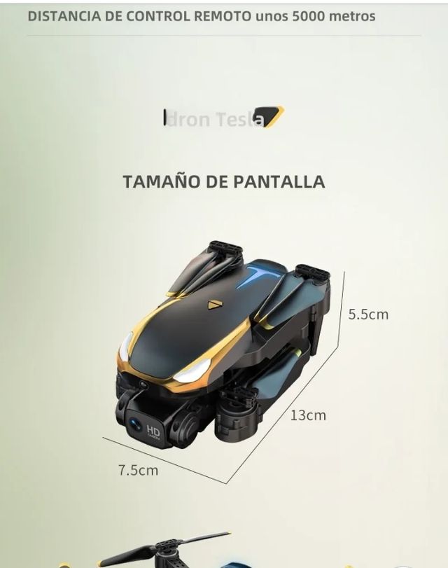 Dron tesla 8k 5000 metros de segunda mano por 75 EUR en Catarroja en ...