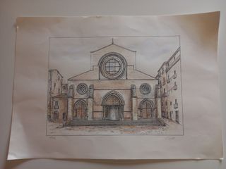 Quadro. Serigrafia. Gallo