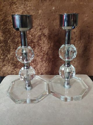 set candelabri/base per lampade