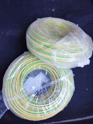 Cavo elettrico 1x6 mm² G/V