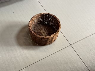 CESTO DI VIMINI ANTICO