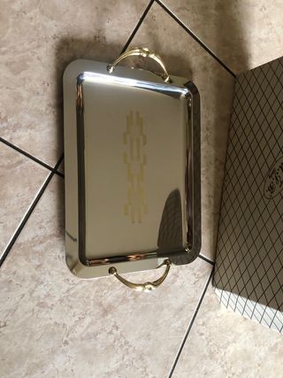 Vassoio acciaio M.S.B.