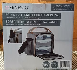 Borsa termica con portavivande