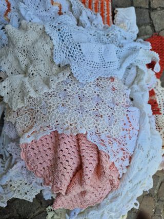 lotto  centrini antichi