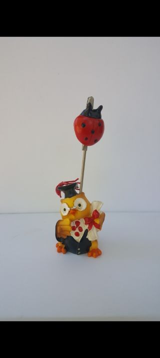 Piccolo portafoto in resina con molletta