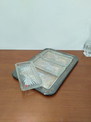 Antica Importante antipastiera  Sheffield