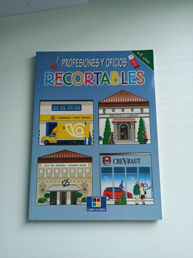 Profesiones y oficios Recortables. Libro Hobby de segunda mano por 2 ...