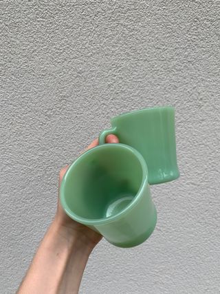 Tazze fire-king jadeite