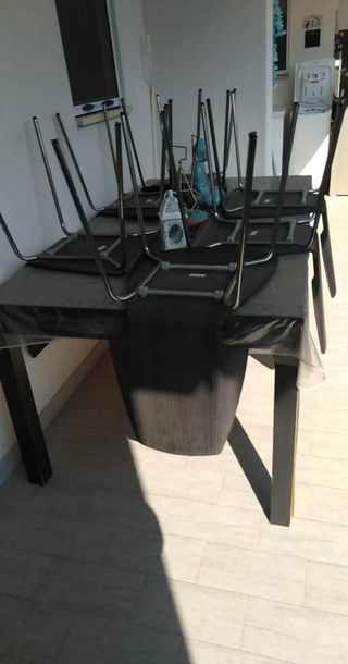 tavolo Ikea allungabile 6/12 posti più 6 sedie