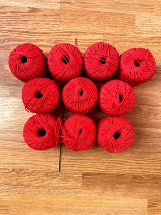 10 Gomitoli 100% cotone