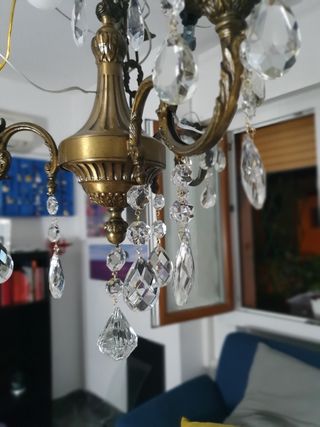 3 luci bronzo e Bohemia