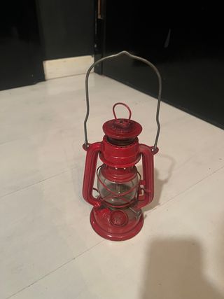 Brilagi - Lampada ad olio LANTERNA 19 cm rosso