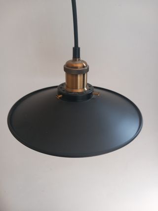 LAMPADARIO METALLO NERO