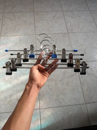 Pack de percha metálica