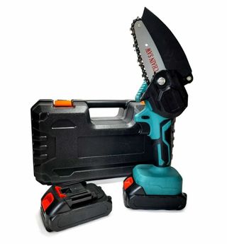 Mini elettrosega a doppia batteria motosega elettr