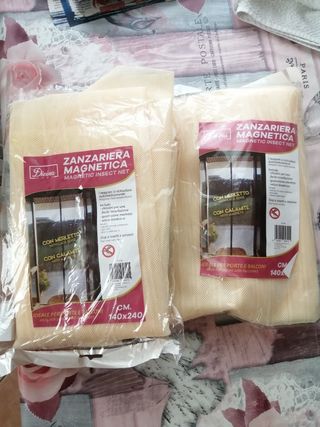 2 Zanzariere Magnetiche nuove, 140x240 cm