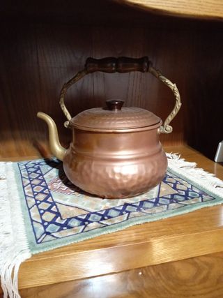 Teiera in rame vintage
