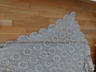 copriletto in cotone fatto a mano