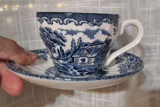 Set 4 tazzine inglesi