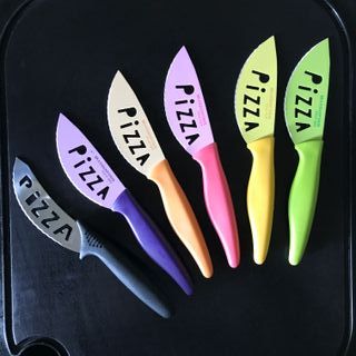 set coltelli per pizza colorati Brandani