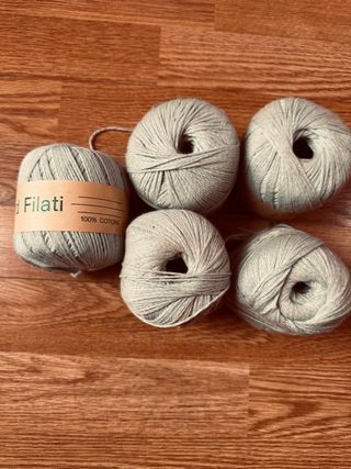 9 Gomitoli 100% cotone