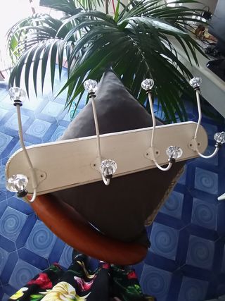 Appendino Shabby in legno verniciato