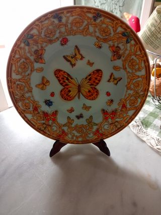 Piatto da collezione di Versace le Jardin