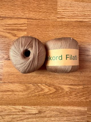 2 Gomitoli 100% cotone