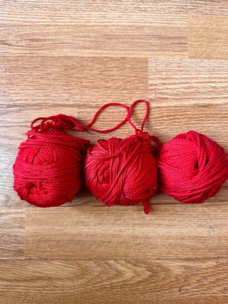 3 Gomitoli 100% cotone