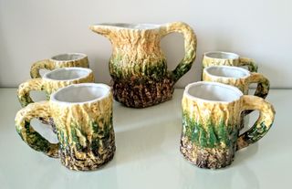 CASALE RB vintage SET BROCCA caraffa TAZZE