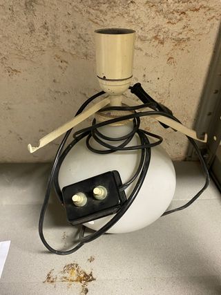 Lampada da comodino vintage