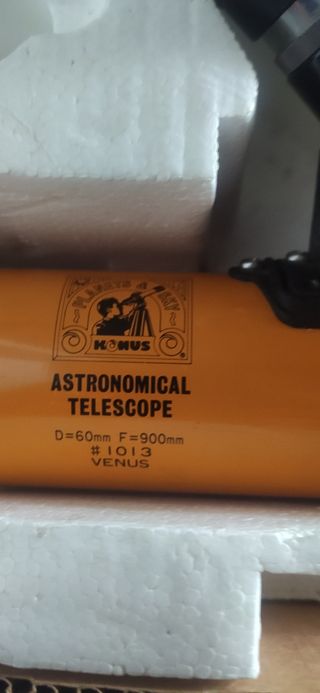 Cannocchiale astronomico.