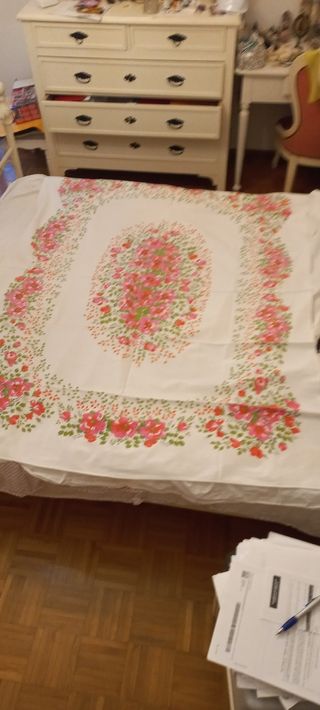 tovaglia fiorata bella allegra in cotone