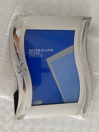 cornice foto in silver plated 15 x 20 cm