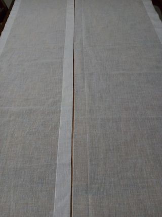 Un telo e taglio per mantovana