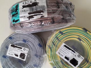 300 mt. cable - 4 mm. ( gris-marrón-tierra)