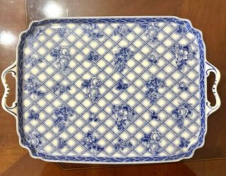 Vassoio in porcellana