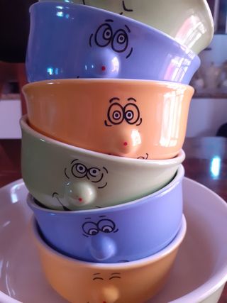 servizio da collezione/macedonia/gelato