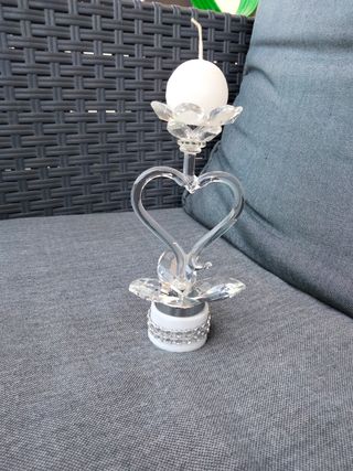 porta candela + candela