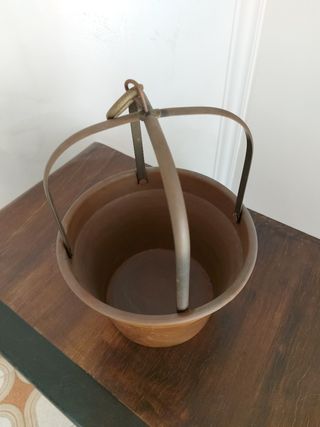 Scaldino a carbone d'epoca