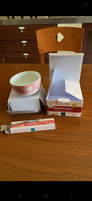 ciotola +forchetta thun