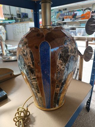 base lampada di ceramica