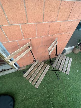 Silla de terraza plegable