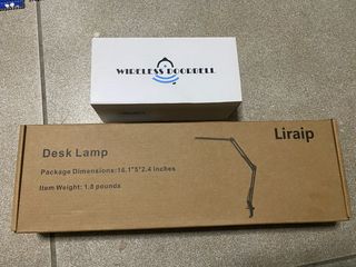 Lampada a tavolo + campanello